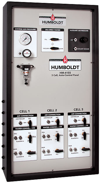 Automated Triaxial Control Panel, Triaxial Testing