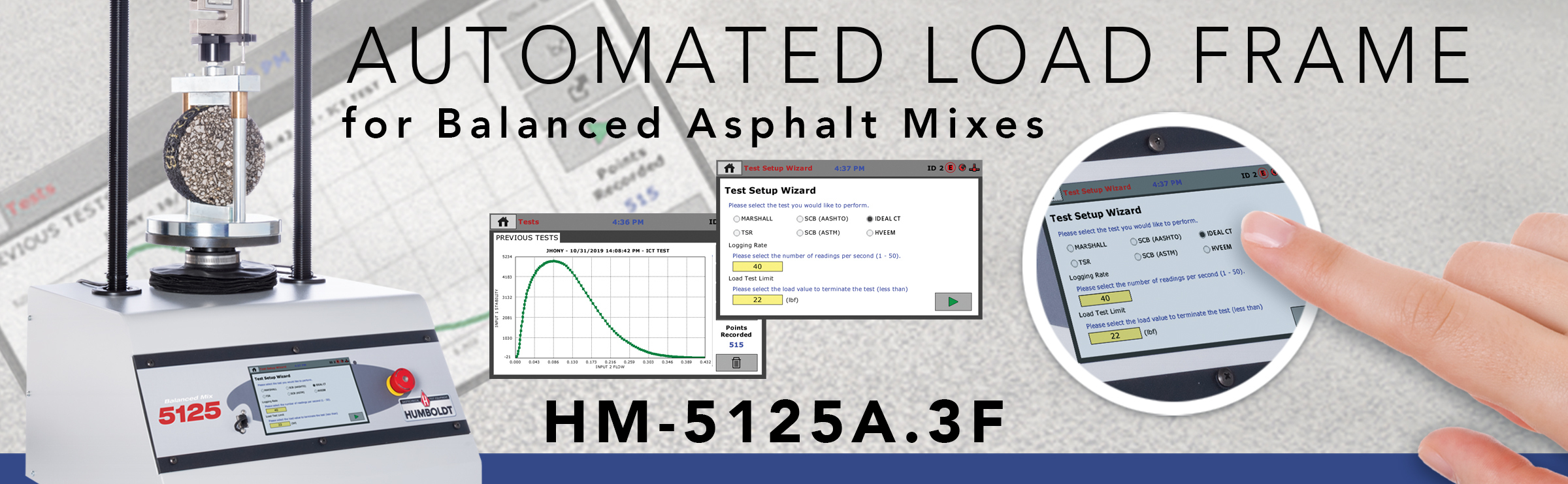 HM-5125A, Balanced Mix, Automated Load Frame